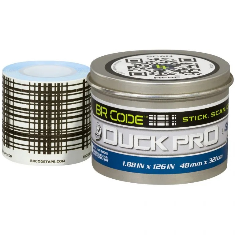 SHURTAPE 105643 [D-MAN] PC 627 BR CODE WHITE SCANNABLE DUCK PRO PREPRINTED LABELS FOR SECURELY ...