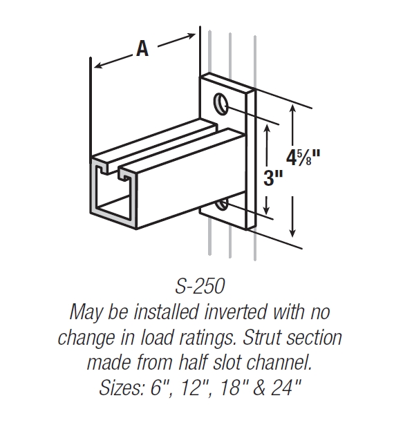 Channel Brackets / Stand-Offs | Acme Construction Supply Co., Inc.
