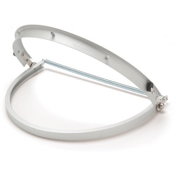 PYRAMEX HHAAW ALUMINUM FACE SHIELD FULL BRIM HARD HAT MOUNT BRACKET ...