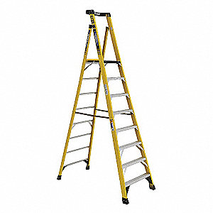 Type IAA Fiberglass Podium Ladder 8 ft. | Acme Construction Supply Co ...