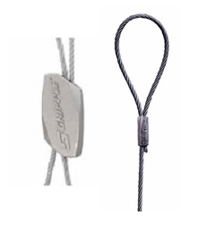 GRIPPLE HF1-LG-5FT STANDARD #1 HANGER LOOP END FIXING WITH 5' WIRE ROPE ...