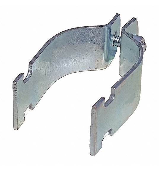 ISC I7502-EG SILVER EG 1/2" UNIVERSAL PIPE & CONDUIT CLAMP STRUT TUBING ...