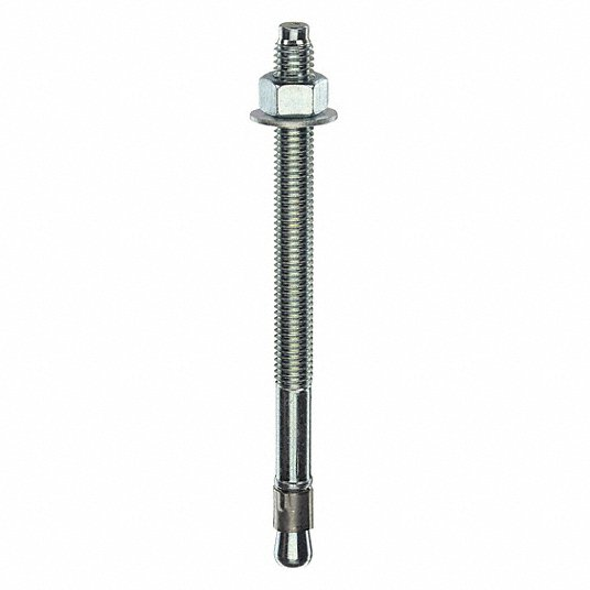 Mkt 2538334 Sup R Stud 3 8 X 3 3 4 Grade 5 Wedge Anchors 50 Bx 400
