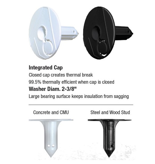 RAMSET T4IFC-300 ONE STEP 3" INSULATION FASTENERS & FUEL TO T3-IF ...