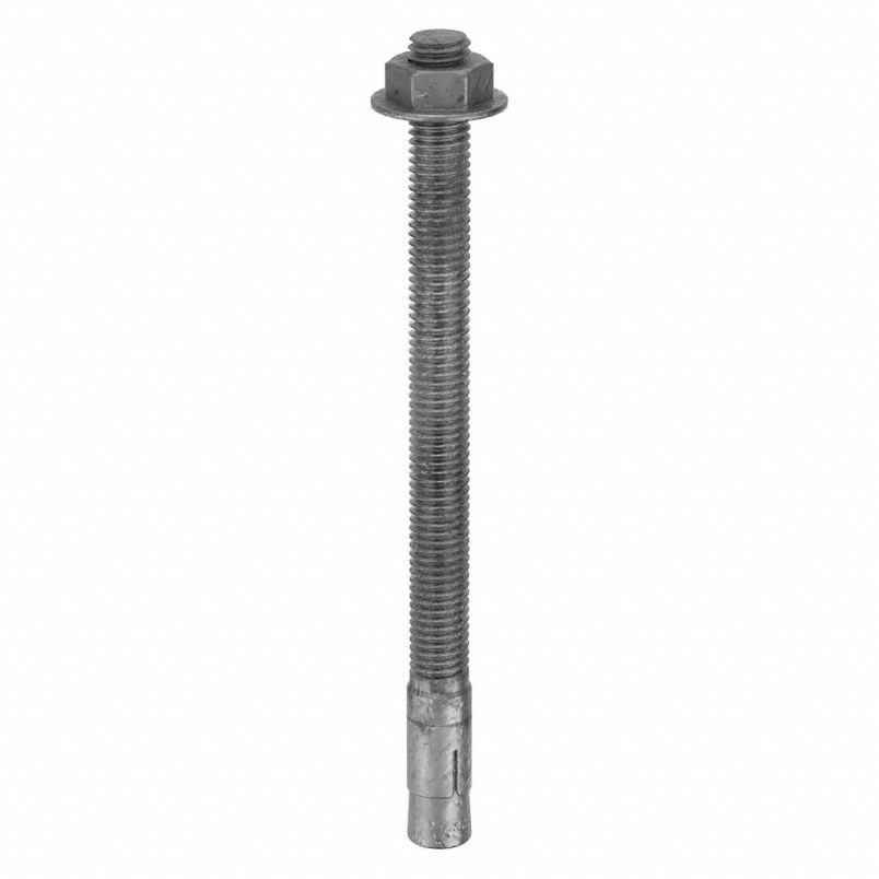 REDHEAD WS-1270G HDG TRUBOLT 1/2" X 7" WEDGE ANCHOR FOR UNCRACKED ...