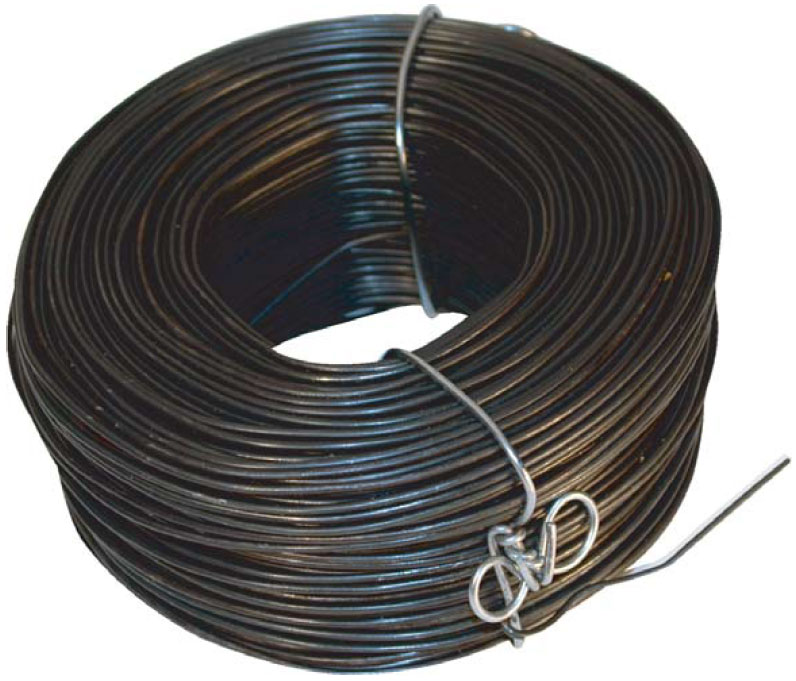 OCM TIW16-PVC TIE WIRE 16 GA. STANDARD GAUGE BLACK 3.5LB PVC COATED 248 ...